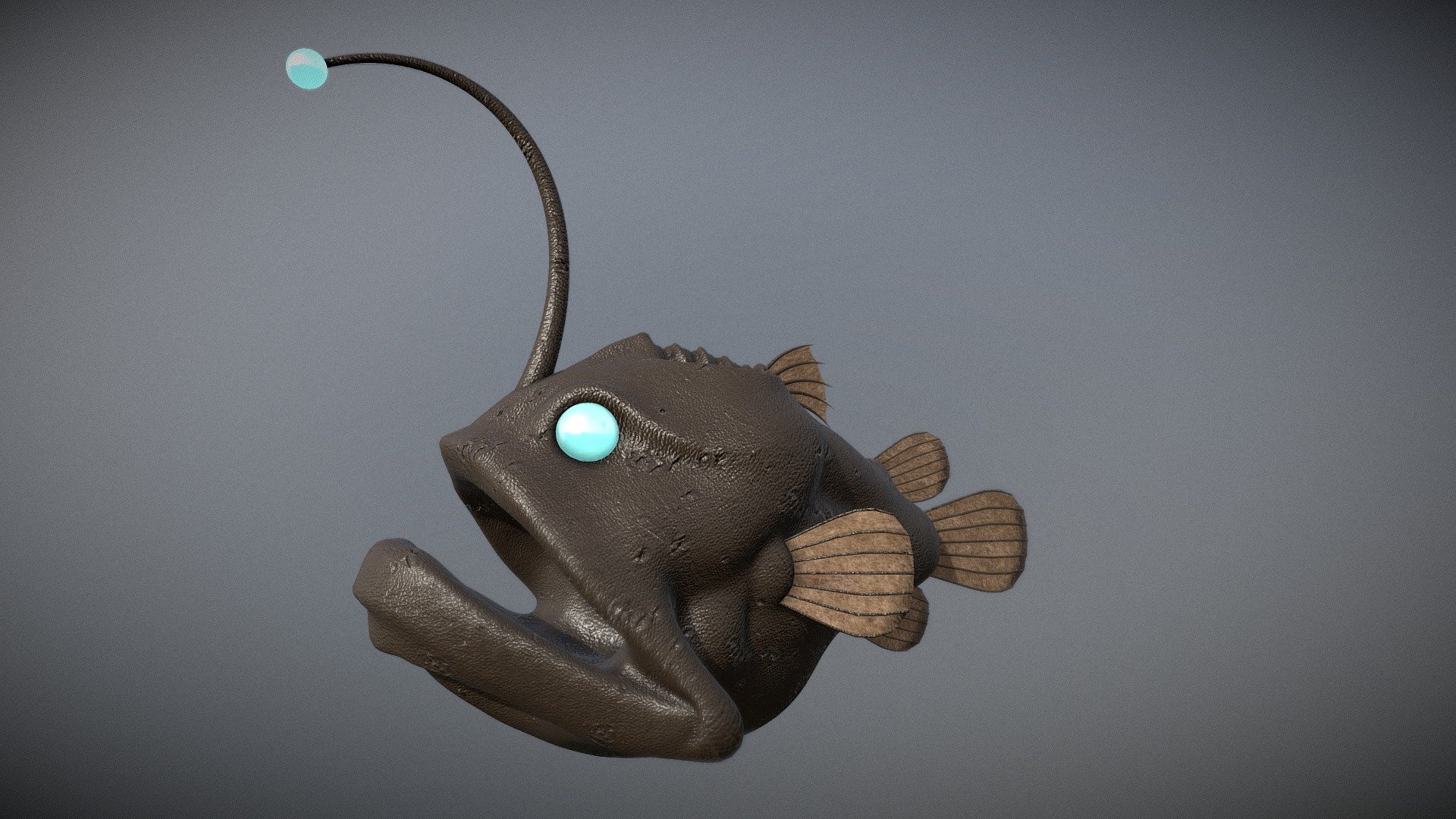 Isekai Monkfish(Anglerfish) | 이세계 초롱아귀 - Download Free 3D model by Heat ...