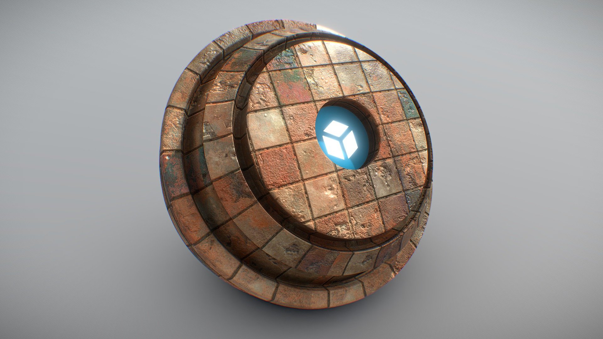 Rusty Tiles 2K - Download Free 3D model by Matthew Hartman ...