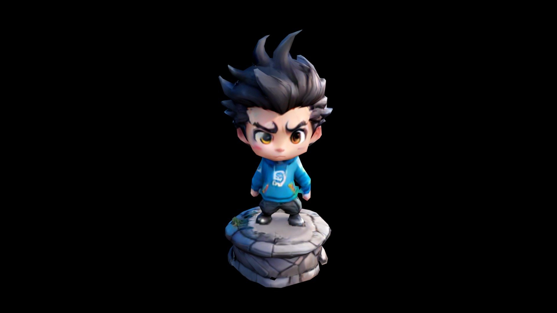 "Avengers-style" Illustration of a cartoon chara - Download Free 3D ...