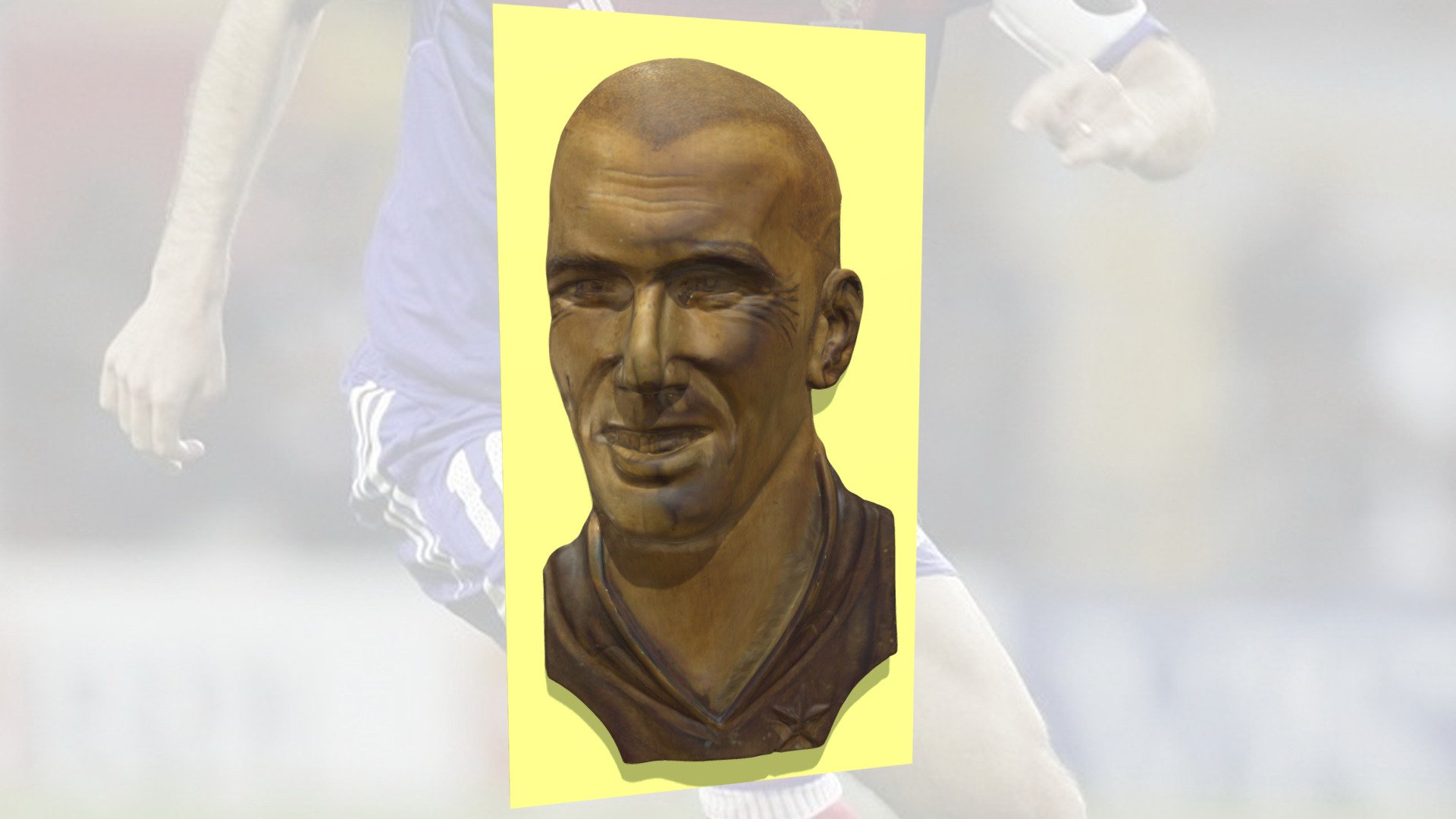 Zinédine Zidane - 3D model by pattarrian [a5b2bda] - Sketchfab