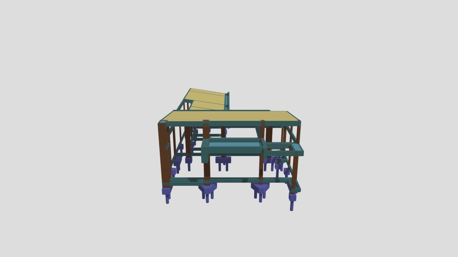 3D Estrutura Osmar - 3D model by giovanebernardes [a5b416e] - Sketchfab
