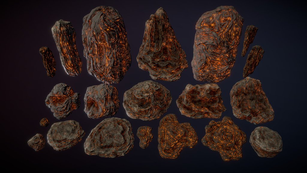 Volcano - A 3D model collection by mrsb22 - Sketchfab