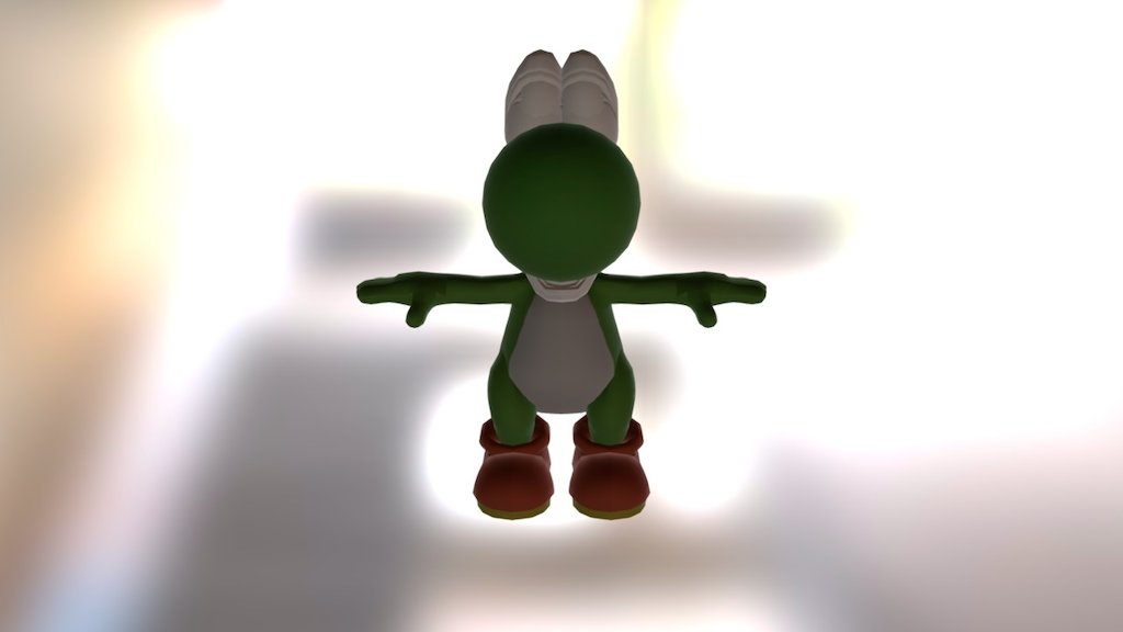 Yoshi brawl - Download Free 3D model by akennedy007 [a5b51e4] - Sketchfab