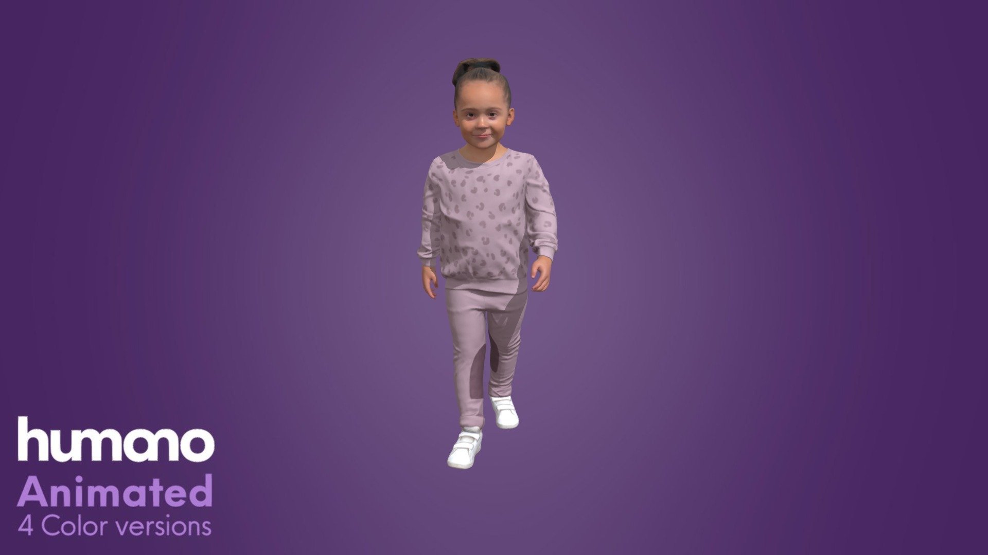 Animated Kid Walking 1339-W1 - Buy Royalty Free 3D model by Humano3d ...