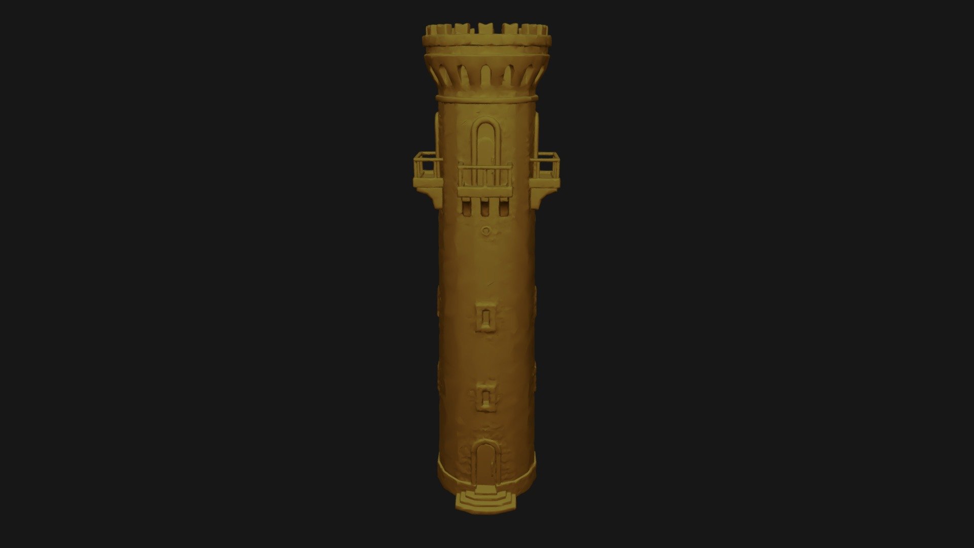 Munara - Download Free 3D model by swittzz [a5b6f17] - Sketchfab