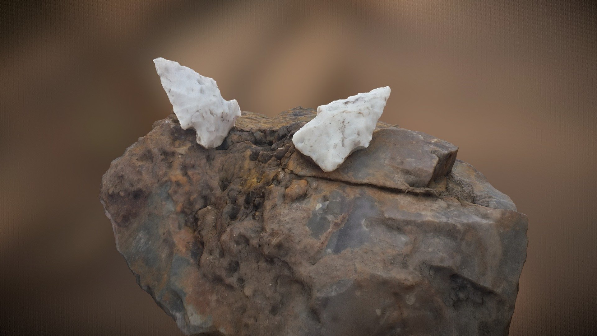 Two White Arrowheads - Download Free 3D model by 𝐹𝒶𝓈𝓉𝓁𝑒𝒶𝓇𝓃𝑒𝓇 ...
