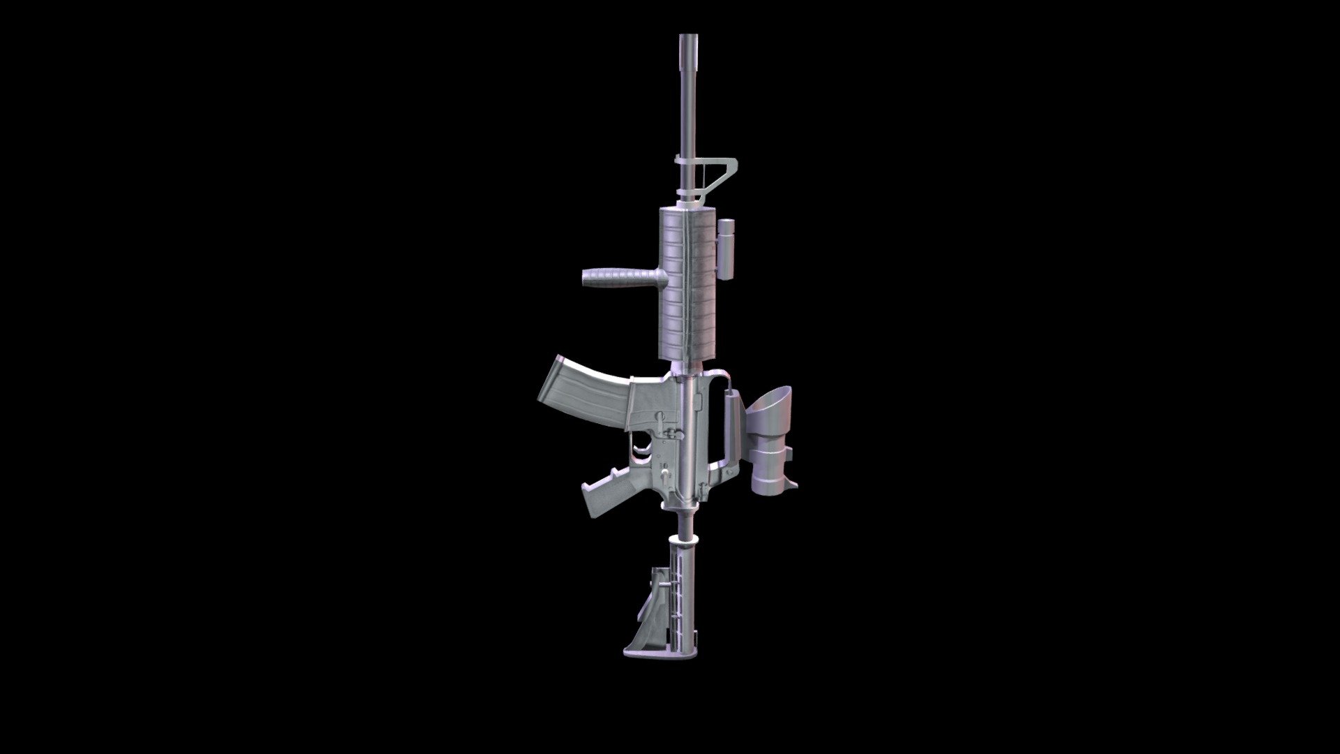 Rifle - 3D model by RamiHorse [a5b8c12] - Sketchfab