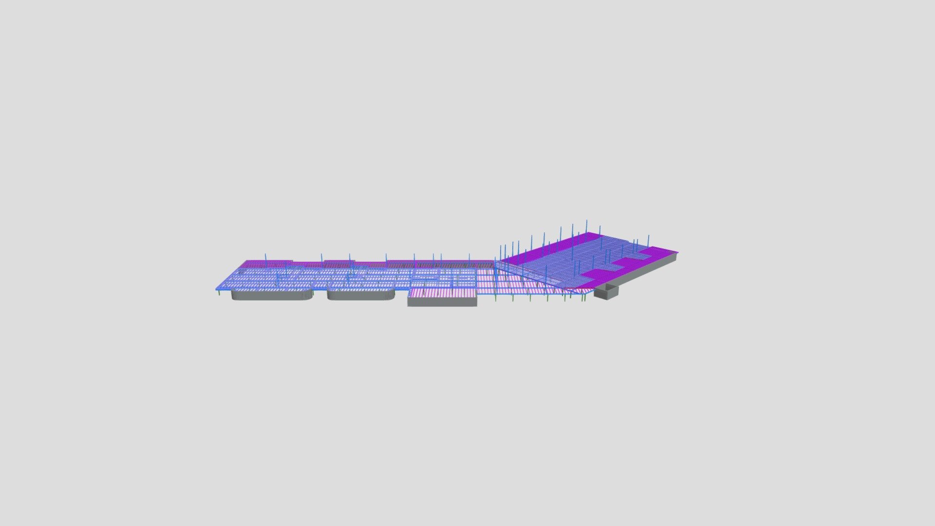4417 - Sub Floor With FP's - 3D model by Australian Framing Solutions ...