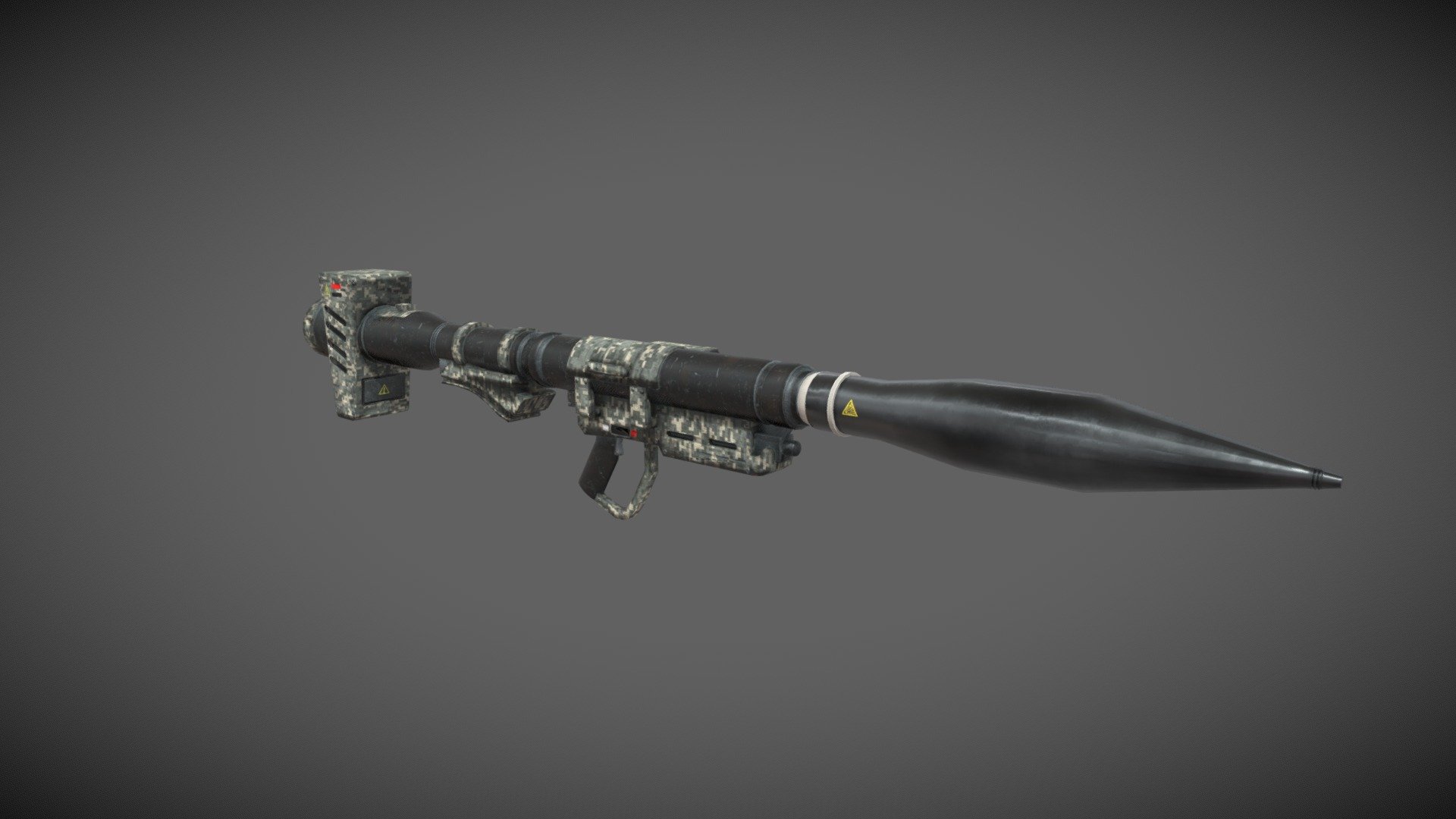 Rocket Launcher - Download Free 3D model by R.Linden (@RickvanderLinden ...