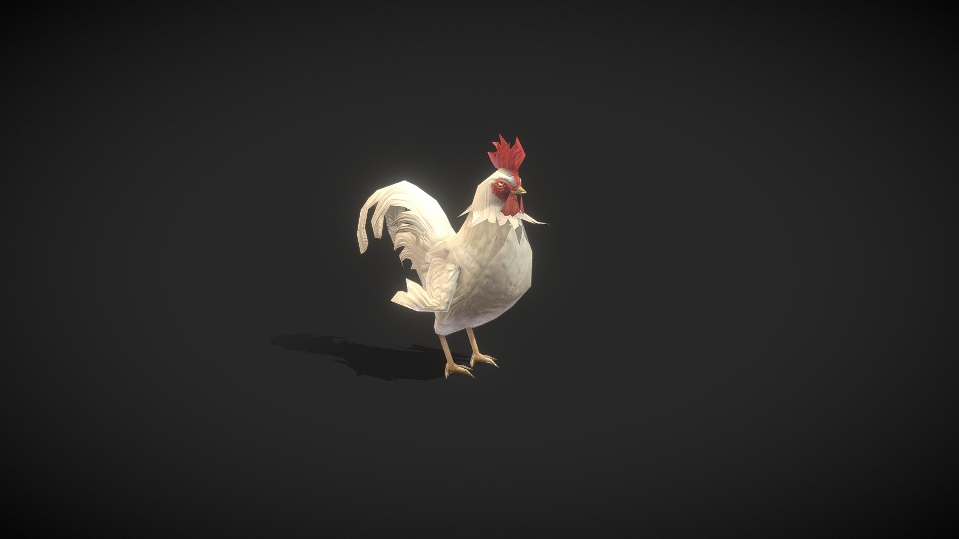 Chicken - 3D model by Klaudia Naumann (@klaudia_naumann) [a5bc4dd ...