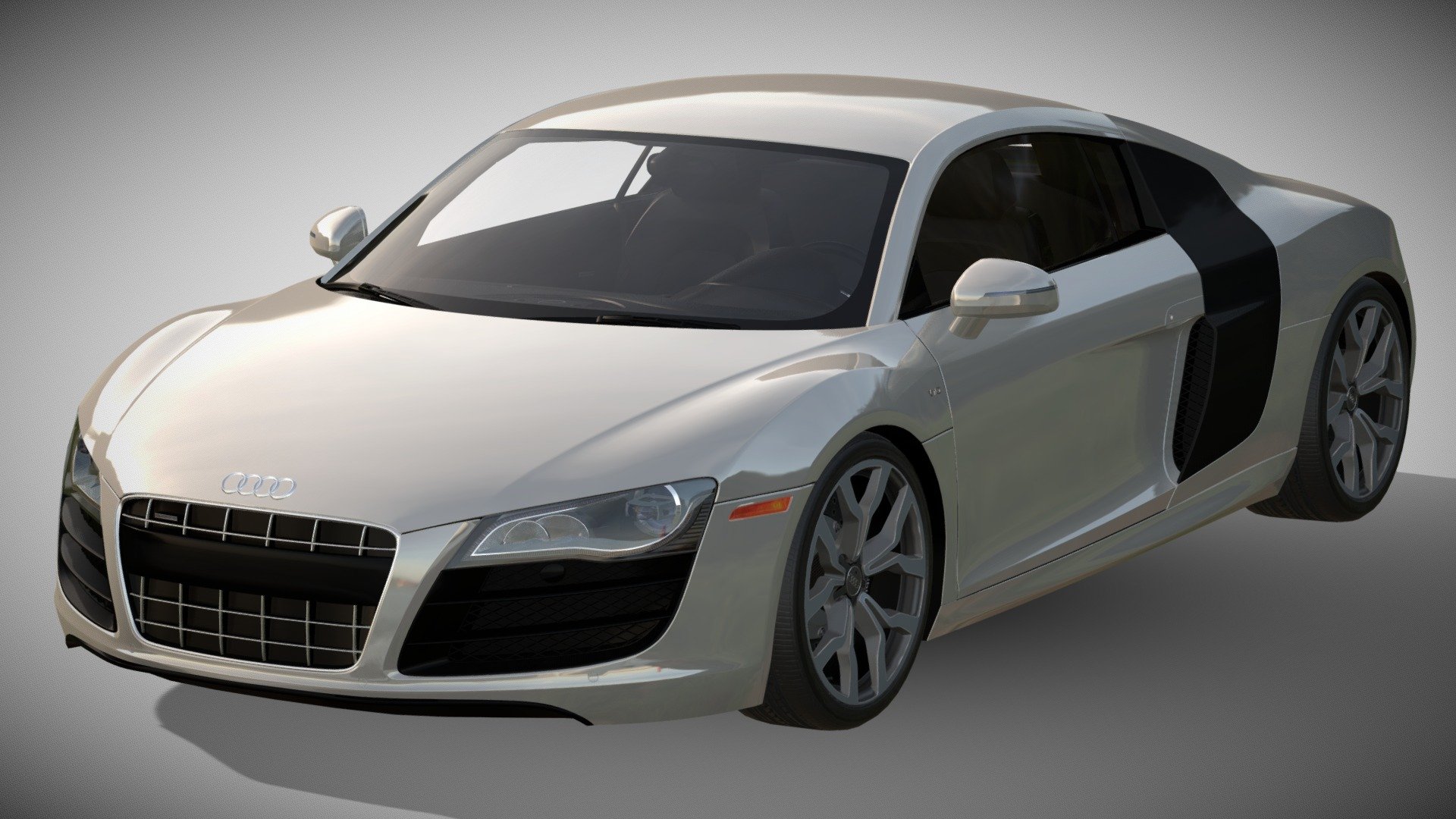 2010 Audi R8 V10 5.2 FSI quattro - Download Free 3D model by Ddiaz Design (@ddiaz-design ...
