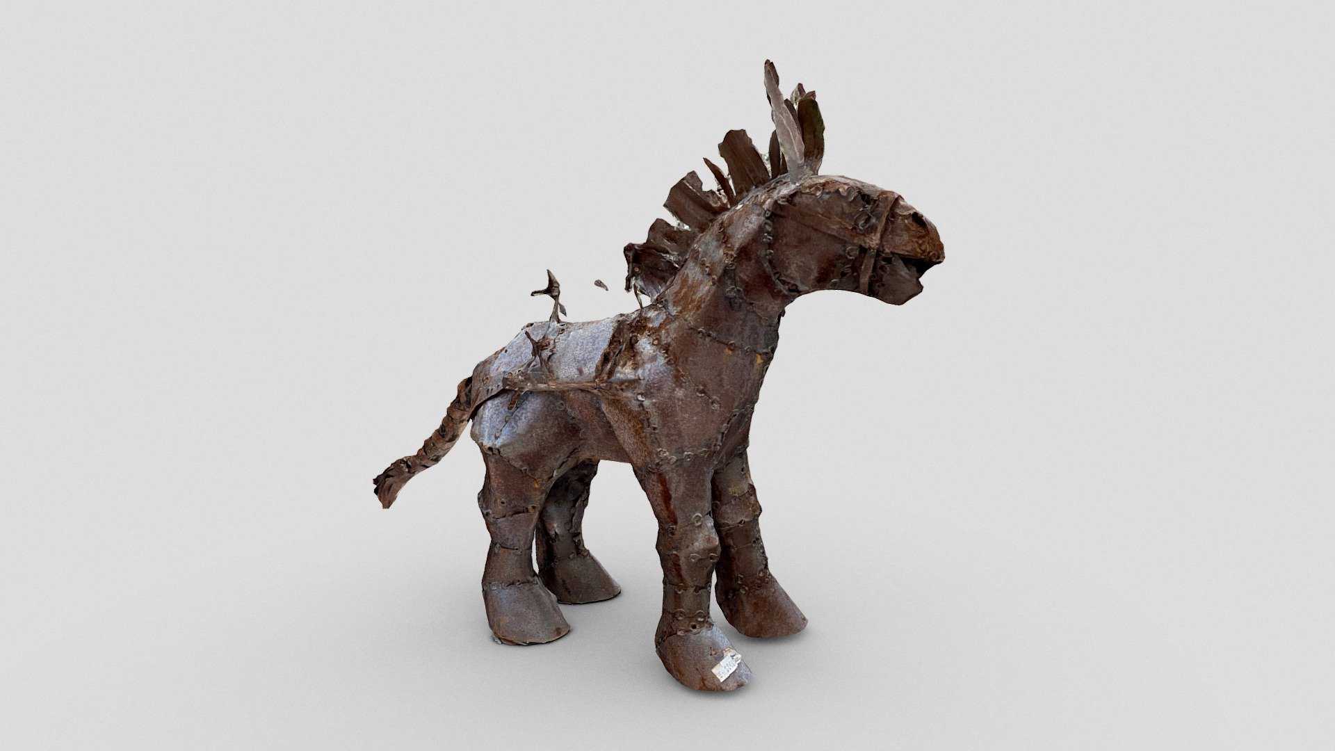 Metal donkey - Download Free 3D model by Emm (@edemaistre) [a5bda06 ...