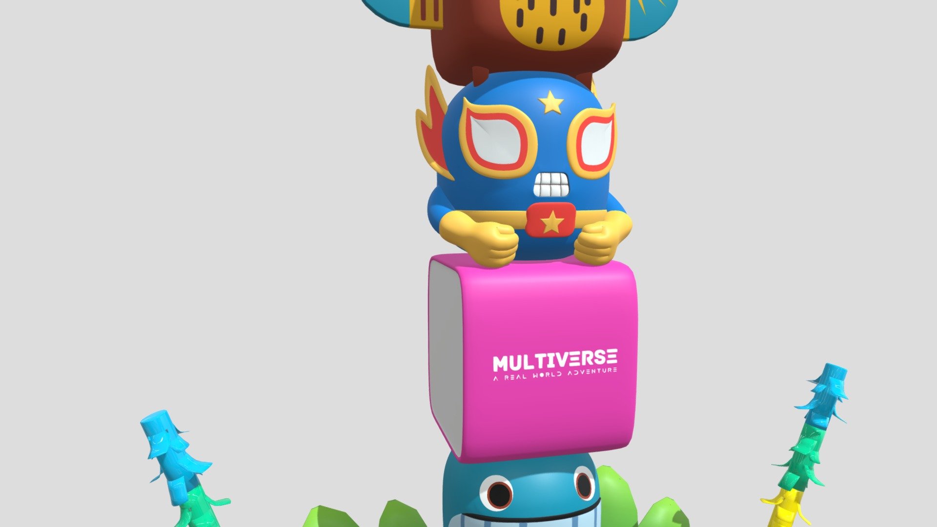 Totem Done - 3D model by Mah_Mood (@aseeel202020) [a5beed8] - Sketchfab