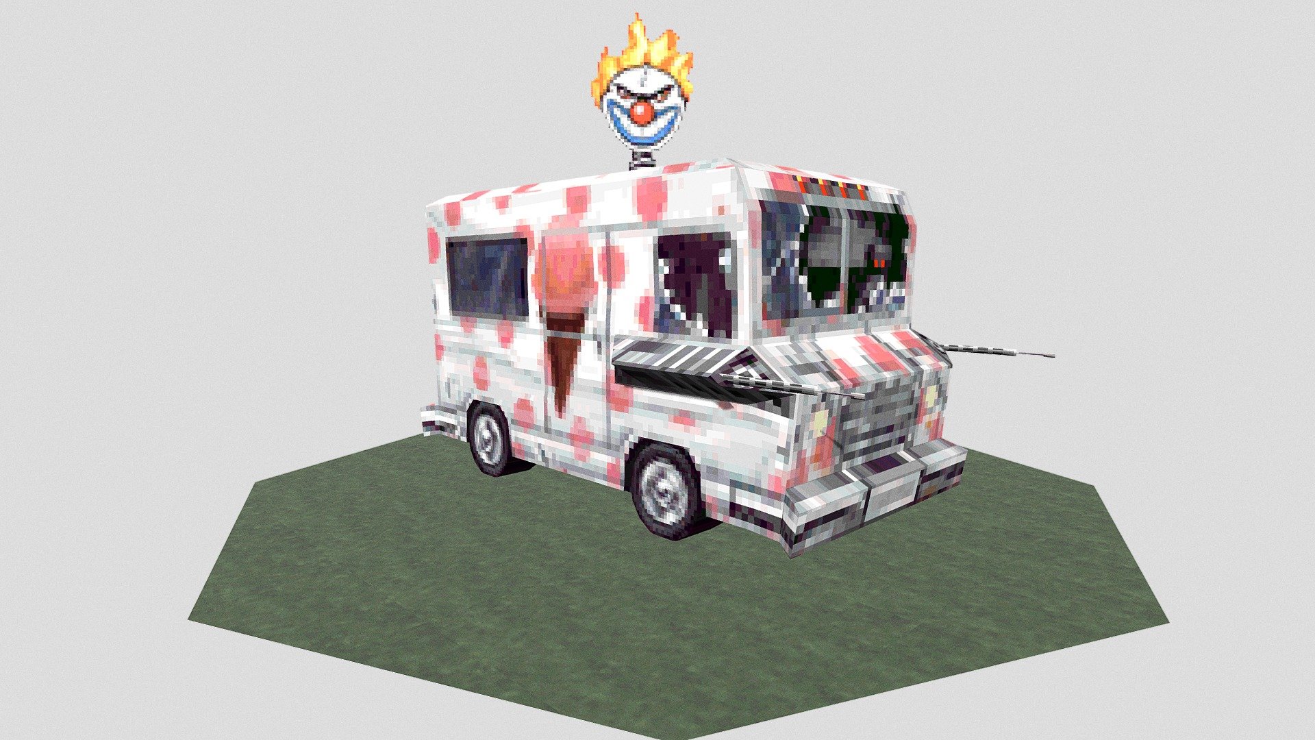 Twisted Metal 1 Sweet Tooth's Truck - Download Free 3D model by ...
