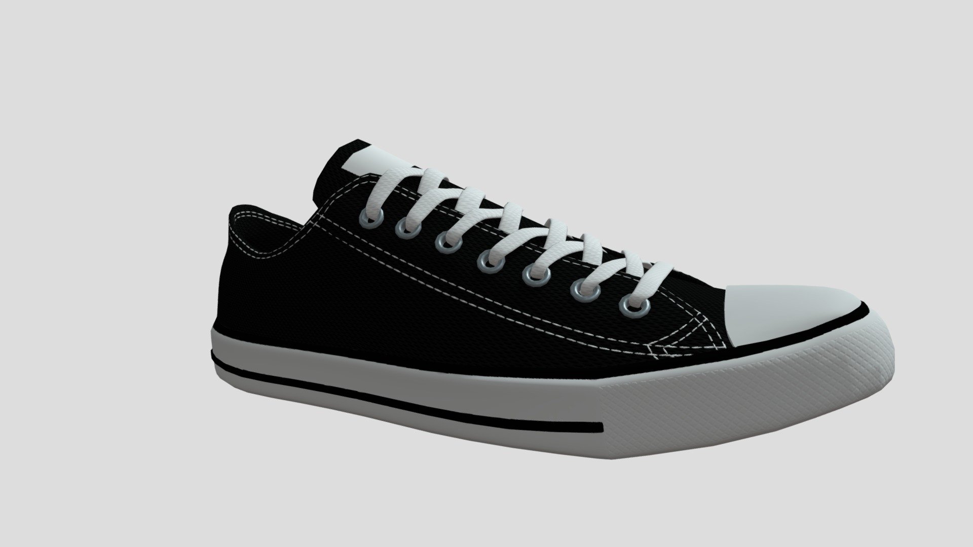Converse Shoe - Download Free 3D model by inzzain [a5c0c4b] - Sketchfab