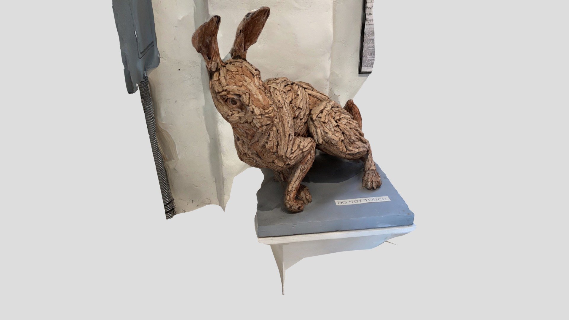 Wood rabbit - Download Free 3D model by Ladini [a5c5a25] - Sketchfab