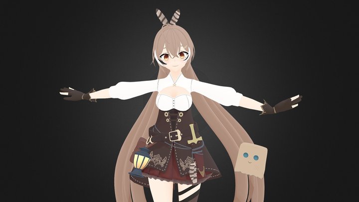 Hololive 3D models - Sketchfab
