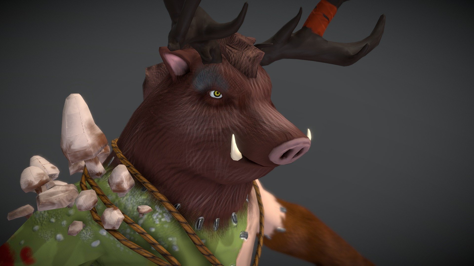 Monster Model - 3D model by Toni_Marchev [a5c81e2] - Sketchfab