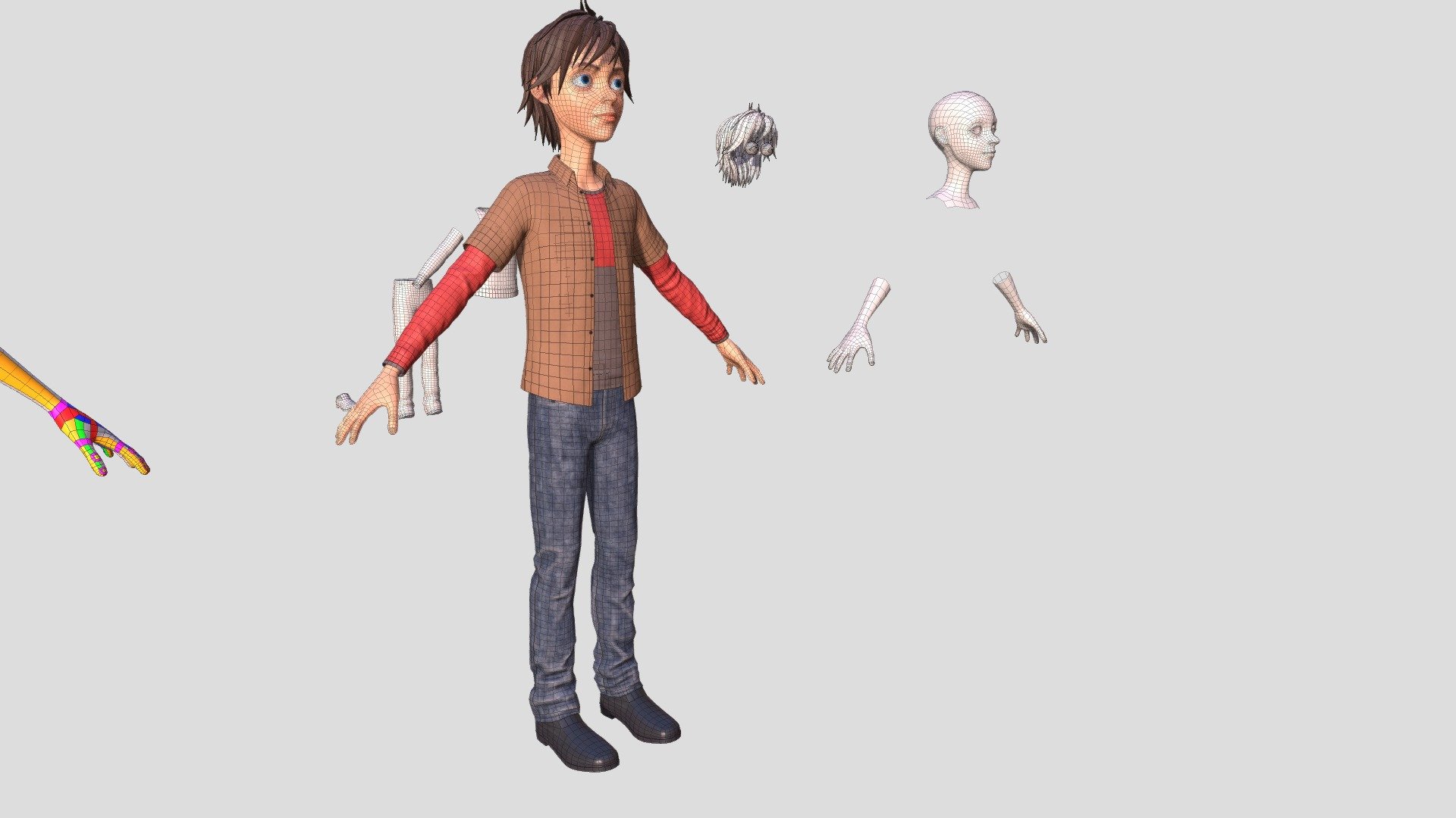 Low poly topo Example - 3D model by DavidKeepCurtin [a5ca3e0] - Sketchfab