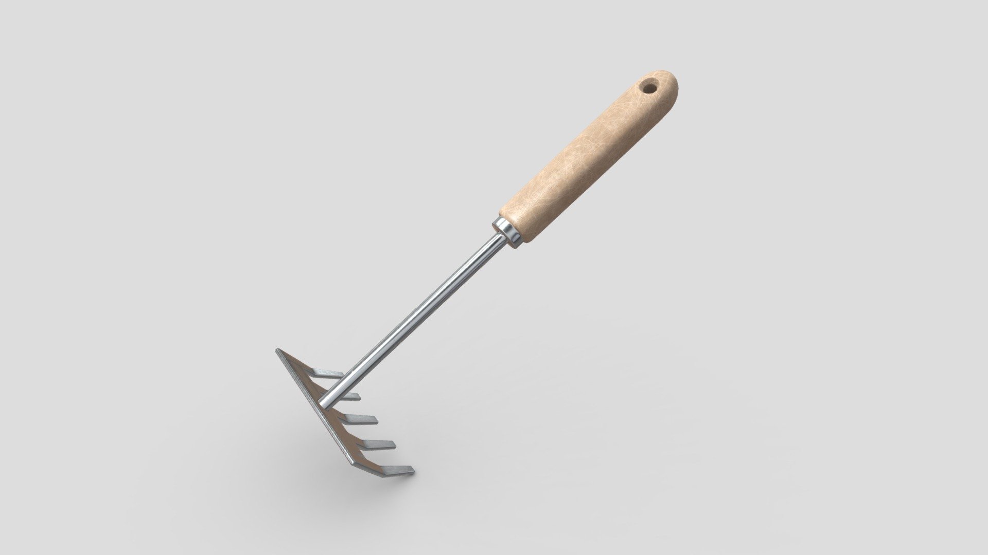 CC0 - Hand Rake - Download Free 3D model by plaggy [a5caf2f] - Sketchfab