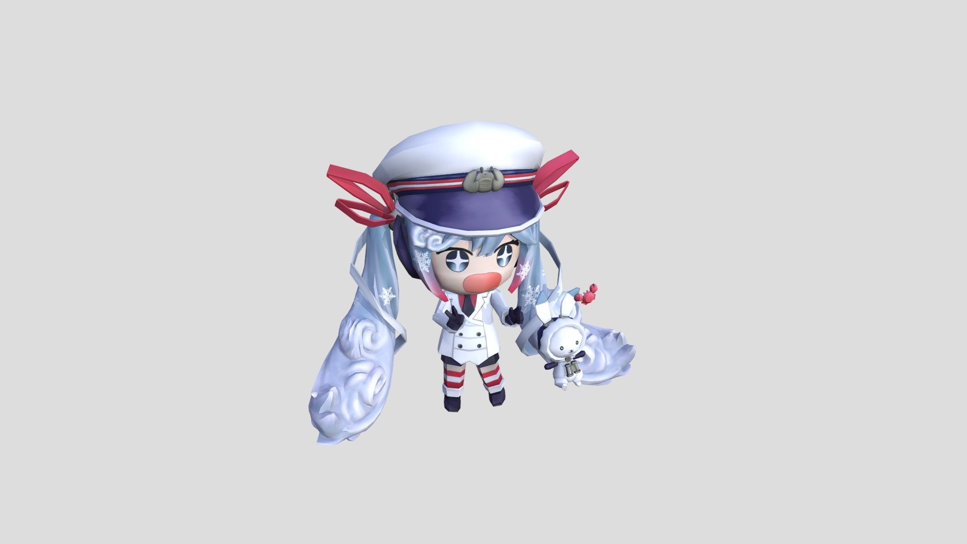 Pose3 - Snow Miku 2022 nendroid - 3D model by sbj_rin [a5cb00a] - Sketchfab