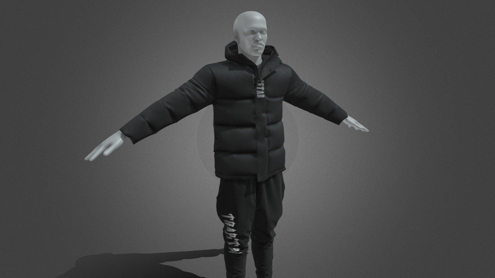 TrapStar - Jacket and Pants 4K - Buy Royalty Free 3D model by Tiberiu ...