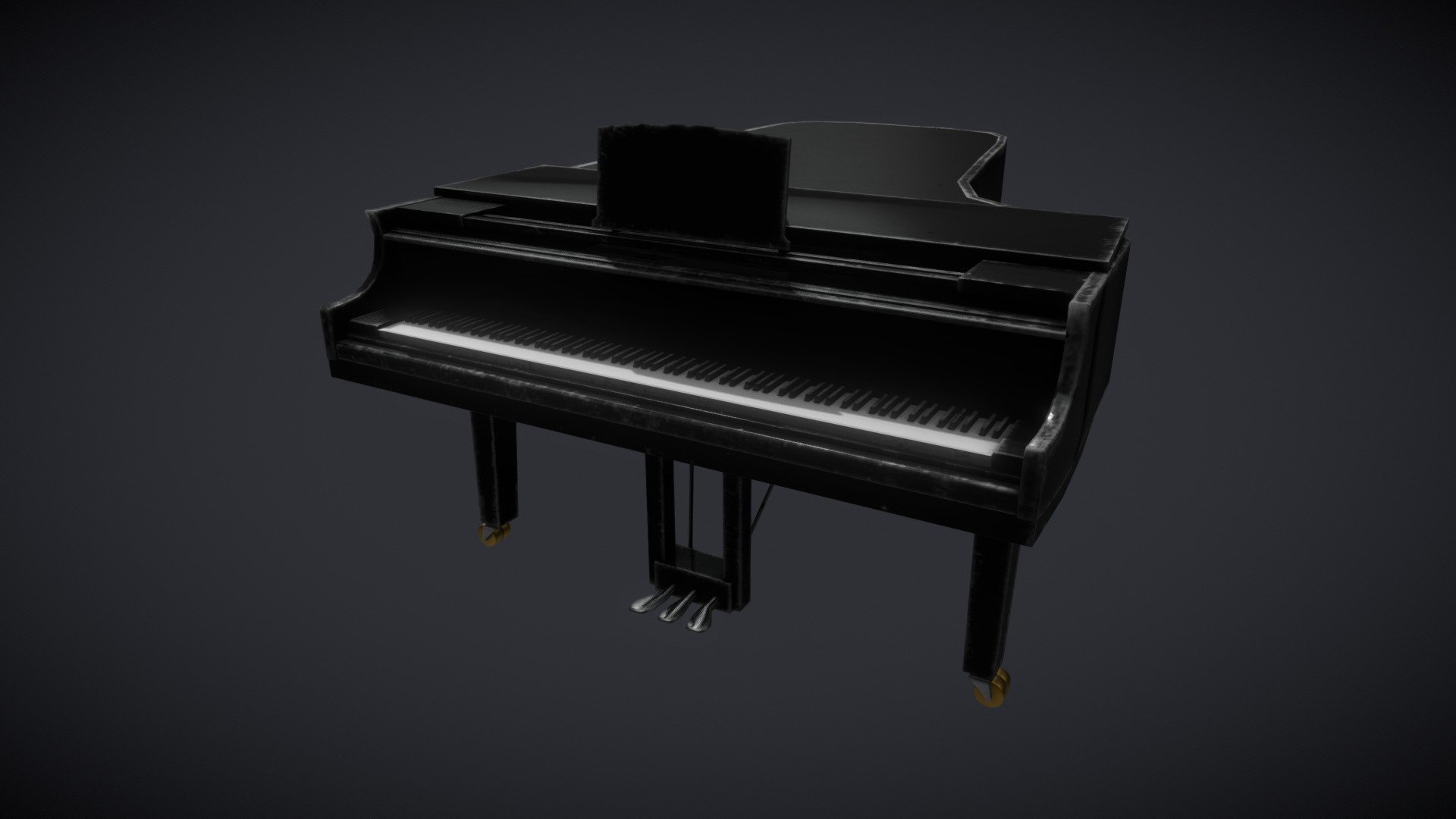 Piano - 3D model by Uthak (@JuLuisUnity) [a5d0ae1] - Sketchfab