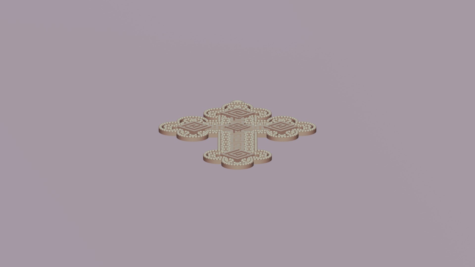 Brown Cross - 3D model by semmert179 [a5d11ad] - Sketchfab