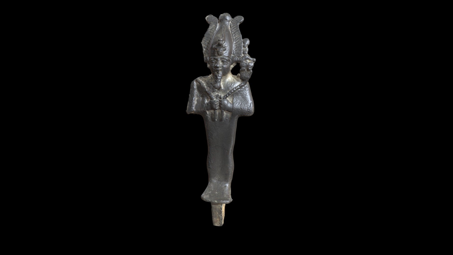 Osiris Figurine - Download Free 3D model by Harvard Museum of the ...