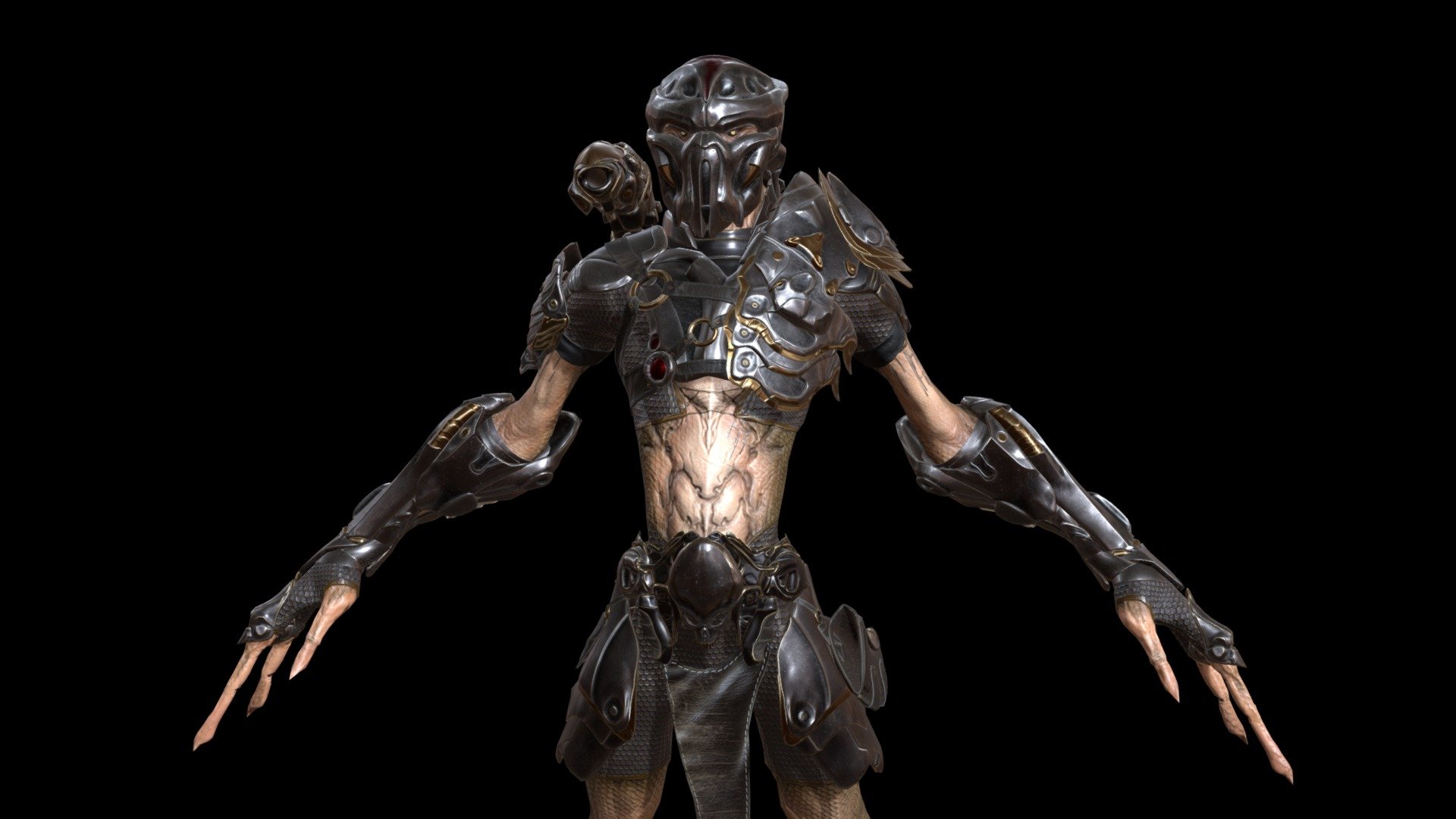 AlienHunter - Buy Royalty Free 3D model by dremorn [a5d17df ...