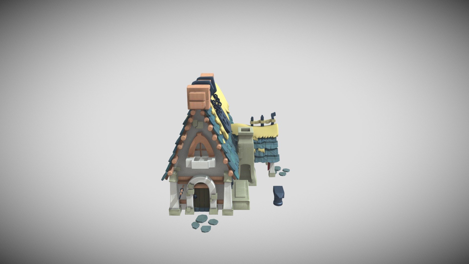 3D Shack Model - 3D model by twolr [a5d19b5] - Sketchfab