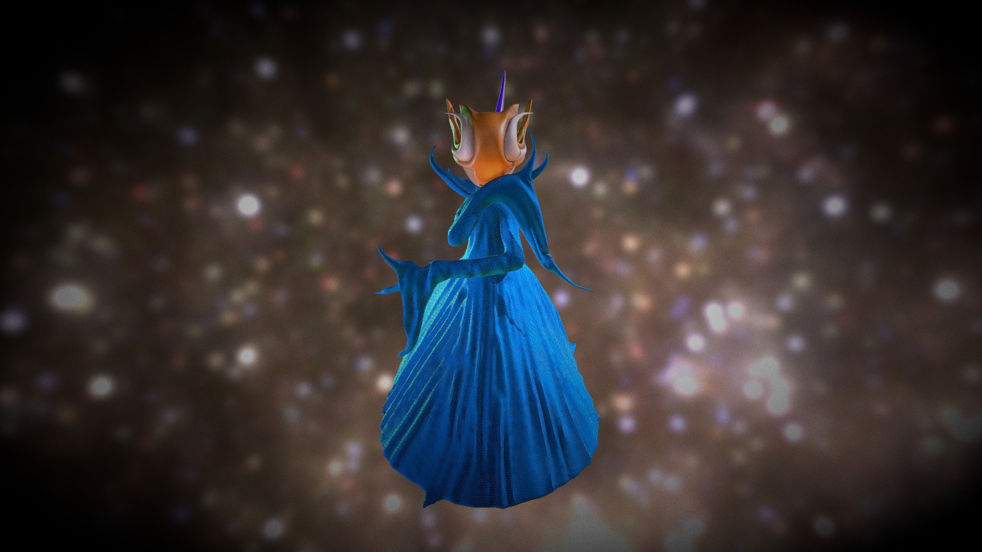 OC October - Day 17: Oroni - 3D model by LithiumPolygon [a5d1e2e ...