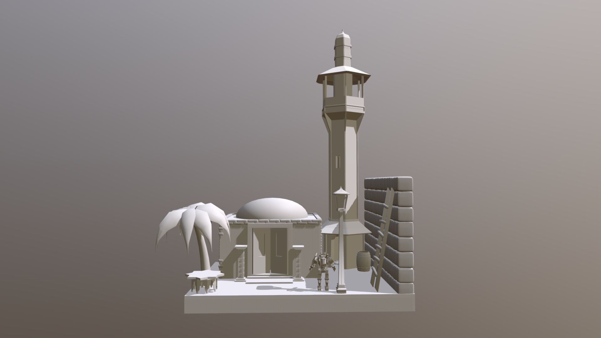 Moroccan_High_Poly - Download Free 3D model by fr0m_1ns1d3 [a5d31fe ...