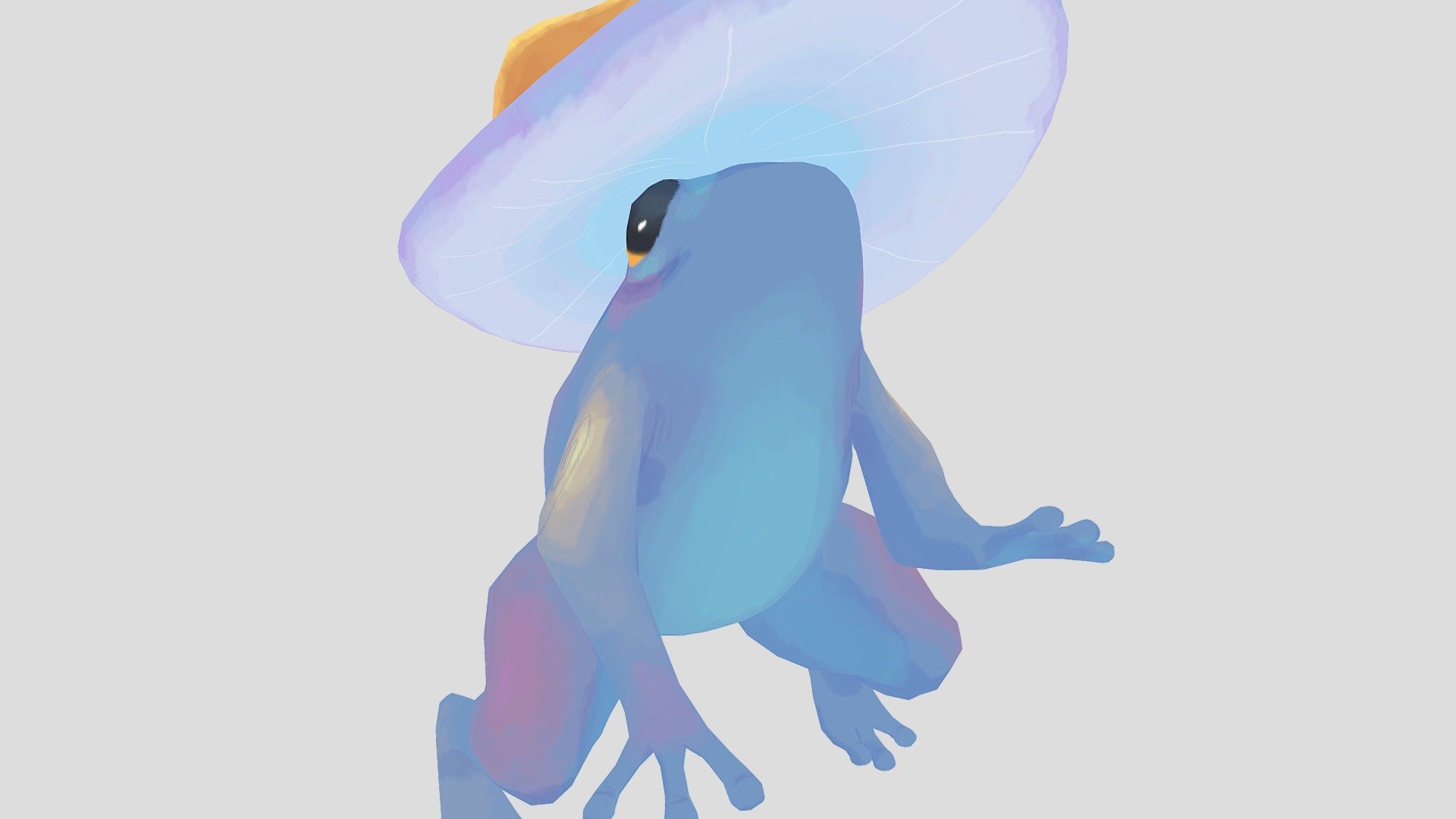 Frog wizard - 3D model by JDegroote [a5d3be1] - Sketchfab