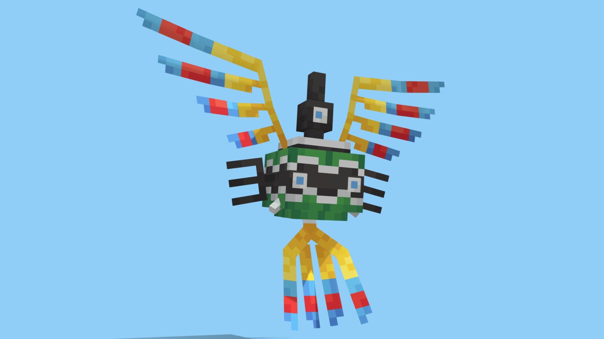 Sigilyph (Cobblemon) - 3D model by heaveninvoid_ [a5d4099] - Sketchfab