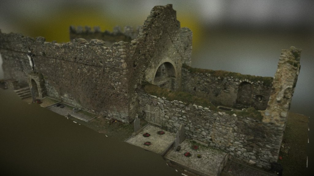 Bannow Church, Wexford - 3D model by ArchaeologyIreland [a5d457e ...