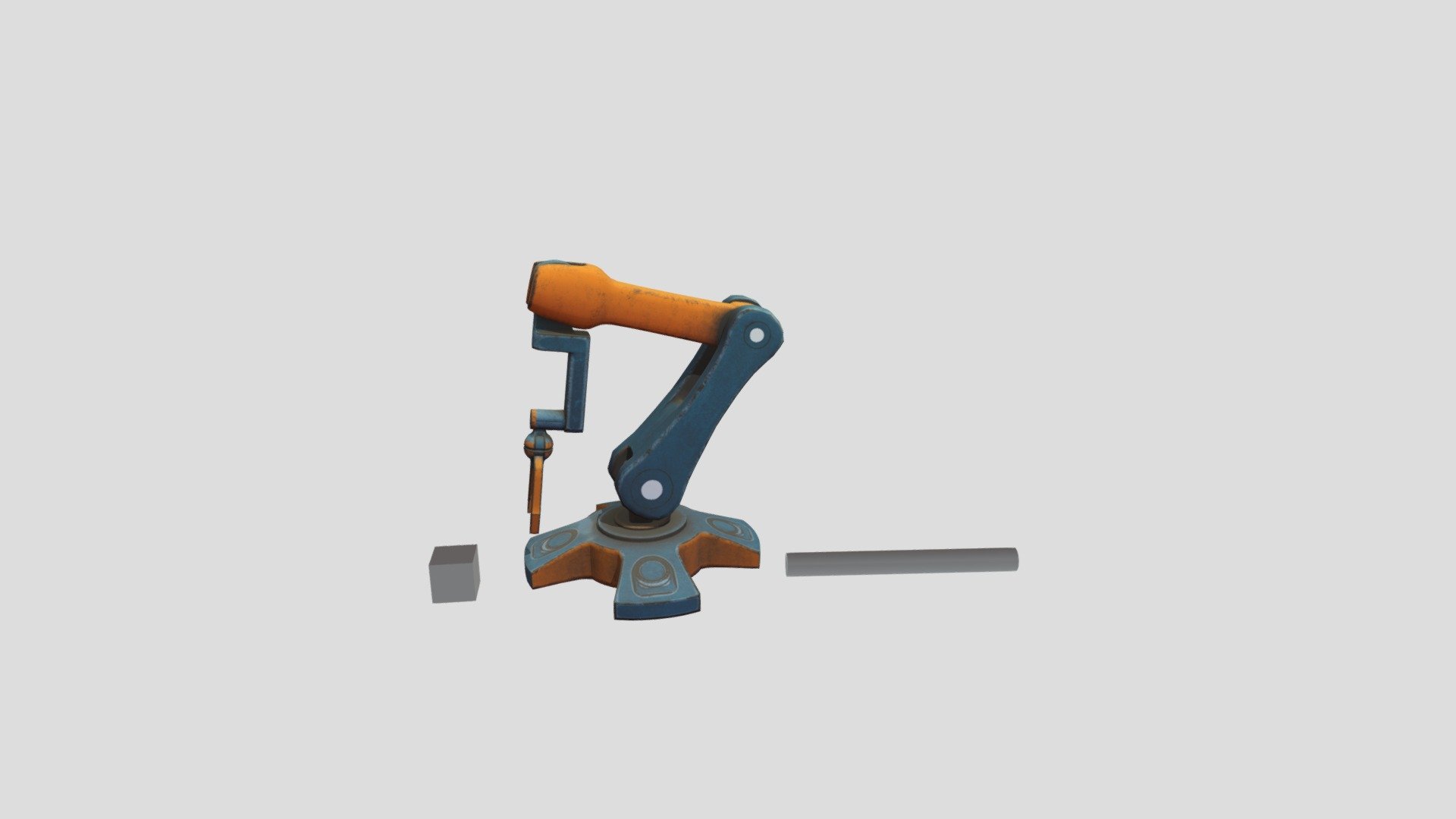 Robot Arm - 3D model by tgromow [a5d4678] - Sketchfab