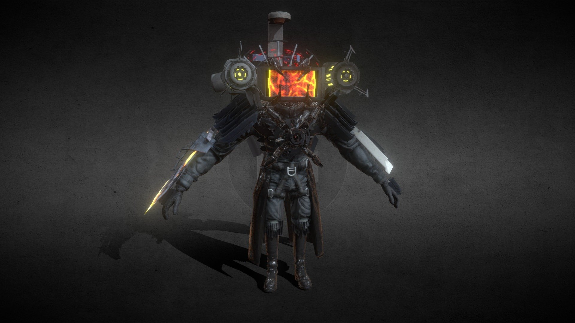 Watchman of doom Retrial - Download Free 3D model by photon (that one ...
