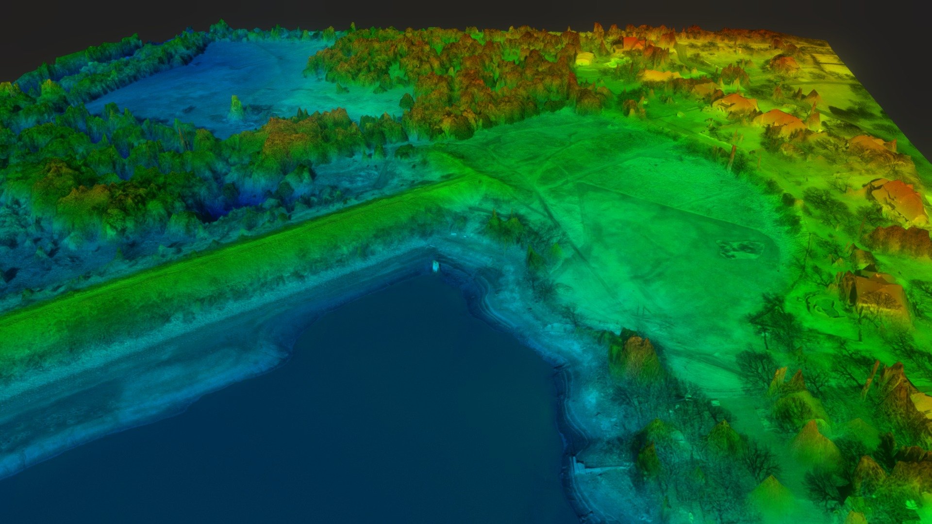 Digital Elevation Model | January 27th, 2019 - 3D model by aerialok ...
