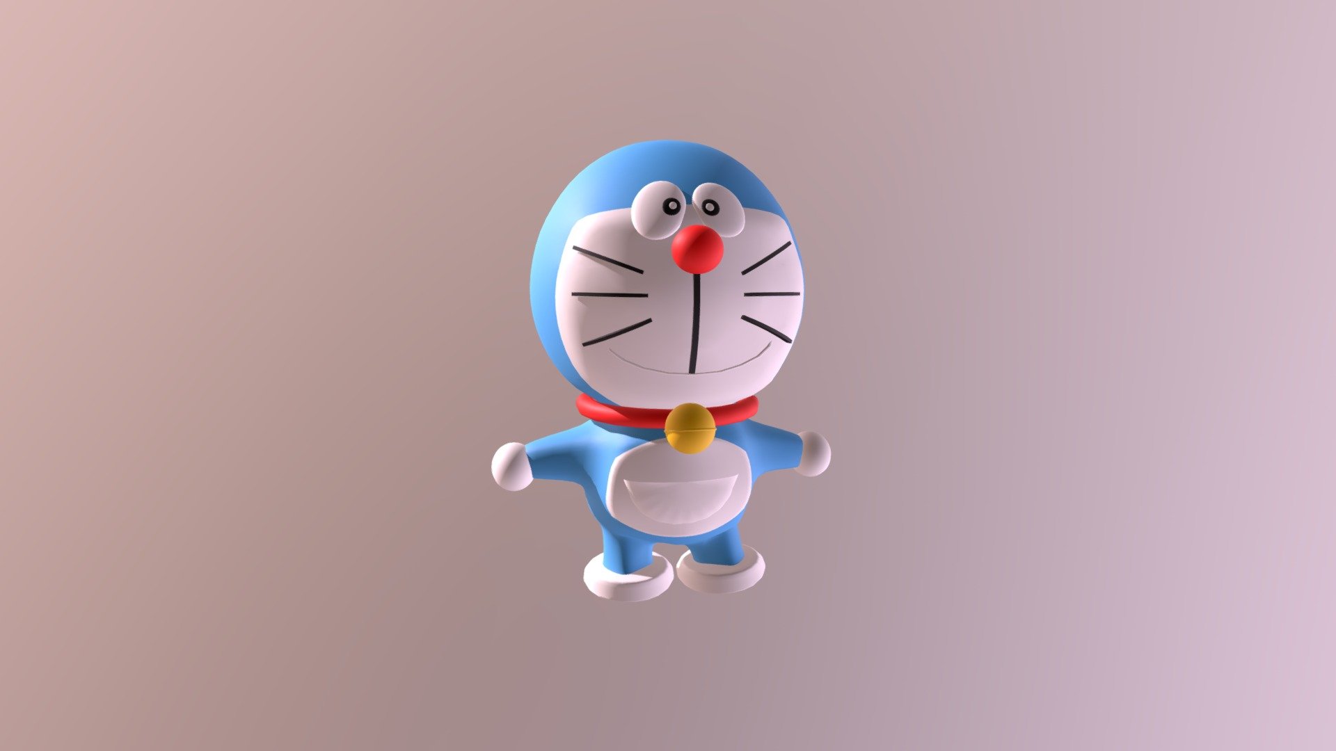 Doraemon - 3D model by somuchberries [a5d731c] - Sketchfab
