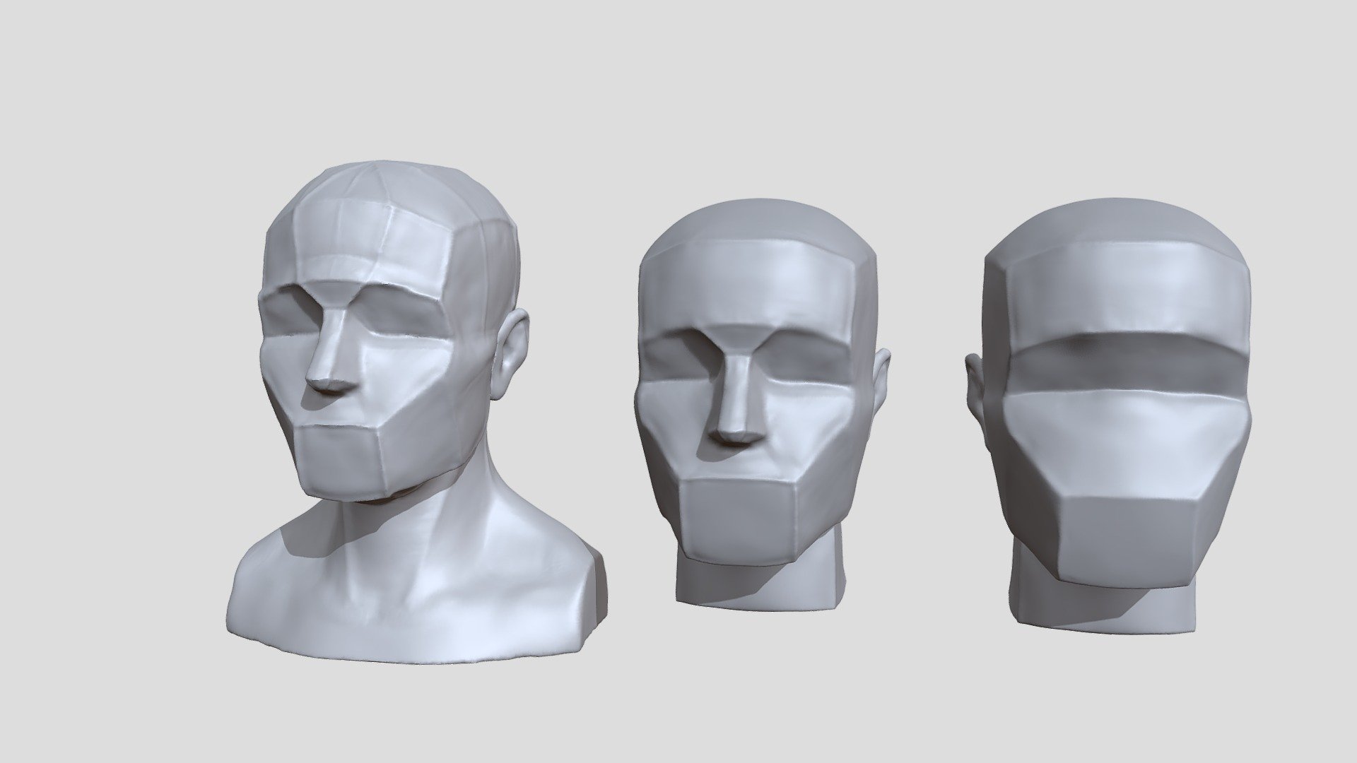 Structure_head_volumes_2 - Download Free 3D model by Dmitry Morozov ...
