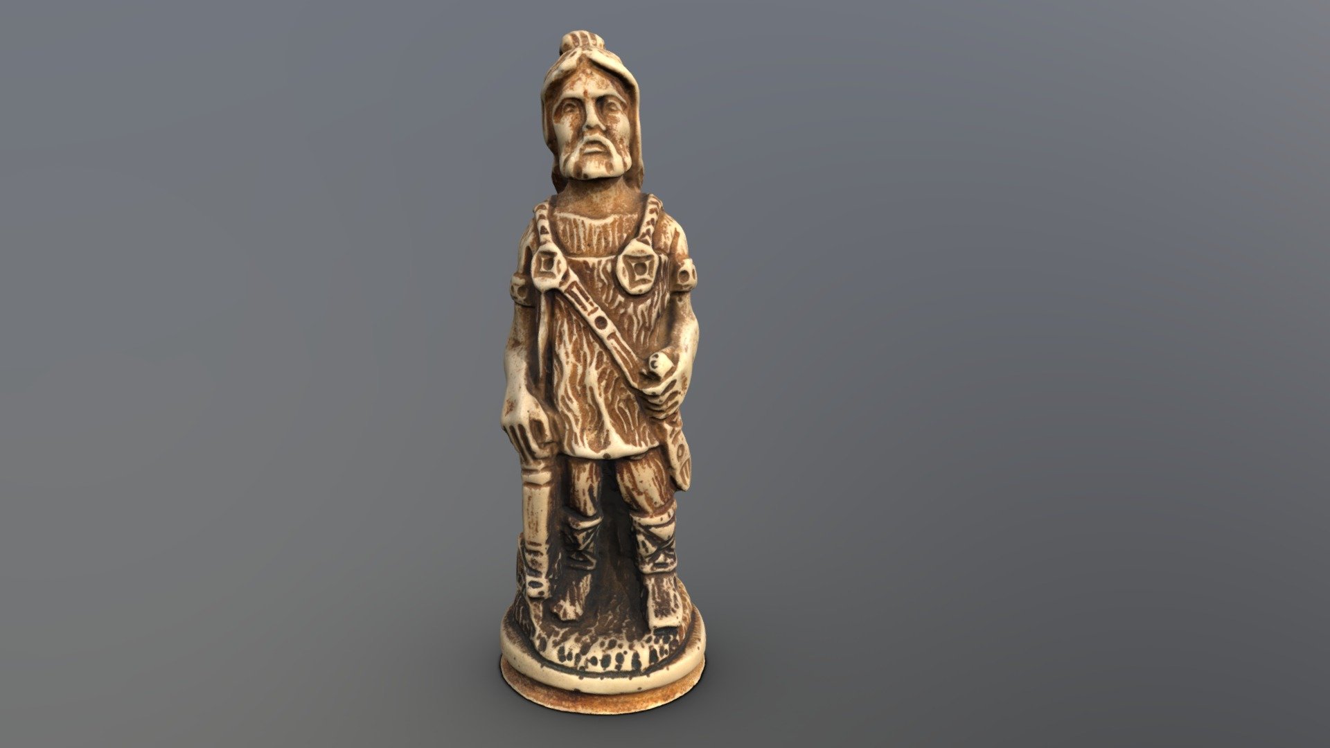 Chess figure - Bishop - 3D model by donlk [a5d7f8c] - Sketchfab