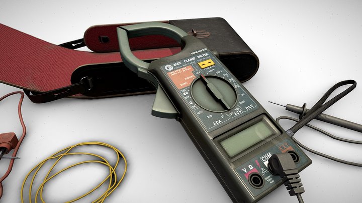 Voltmeter 3D models - Sketchfab