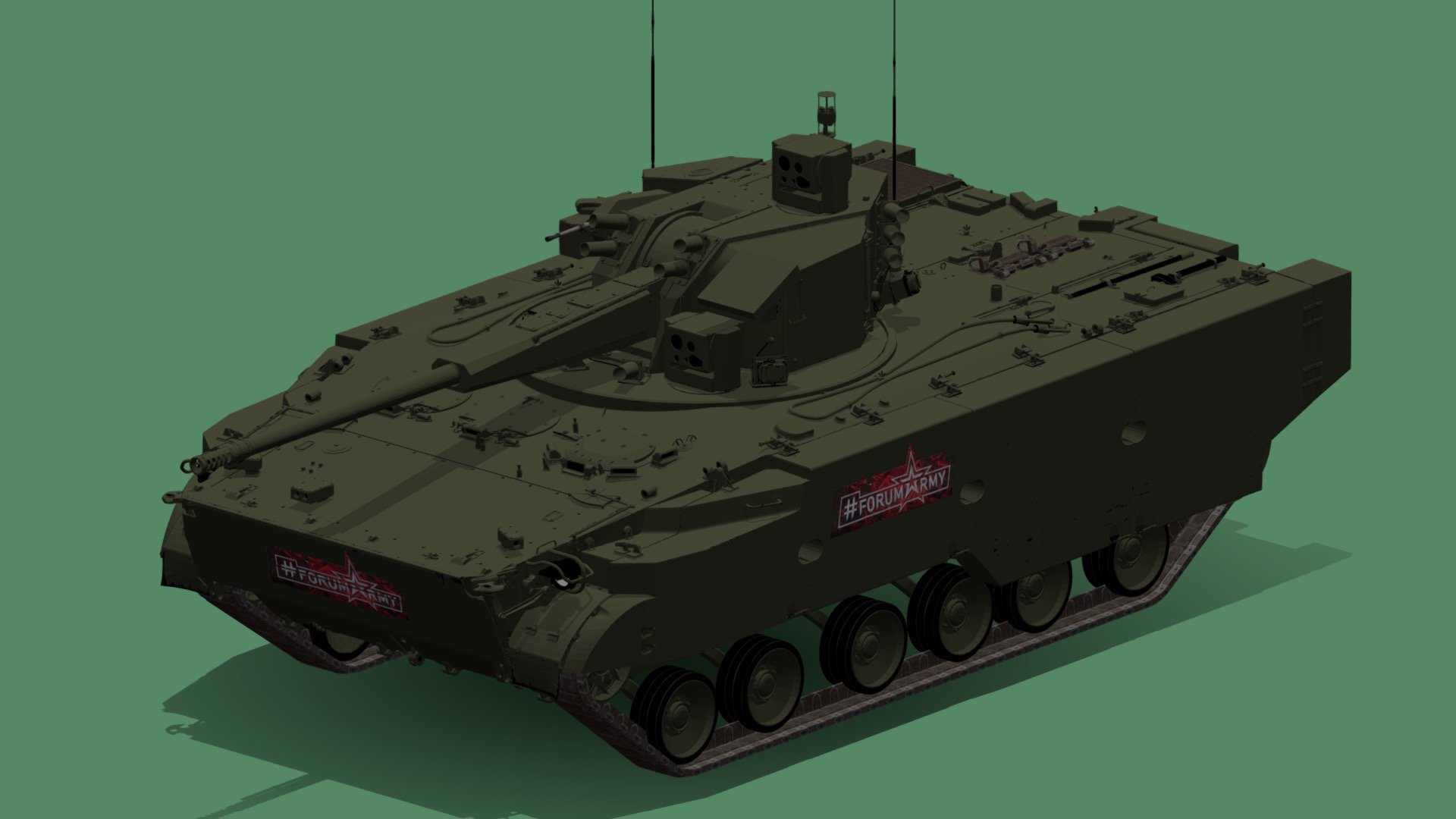 2S38 Derivaciya PVO - 3D model by jzmhhhhh [a5d98e0] - Sketchfab