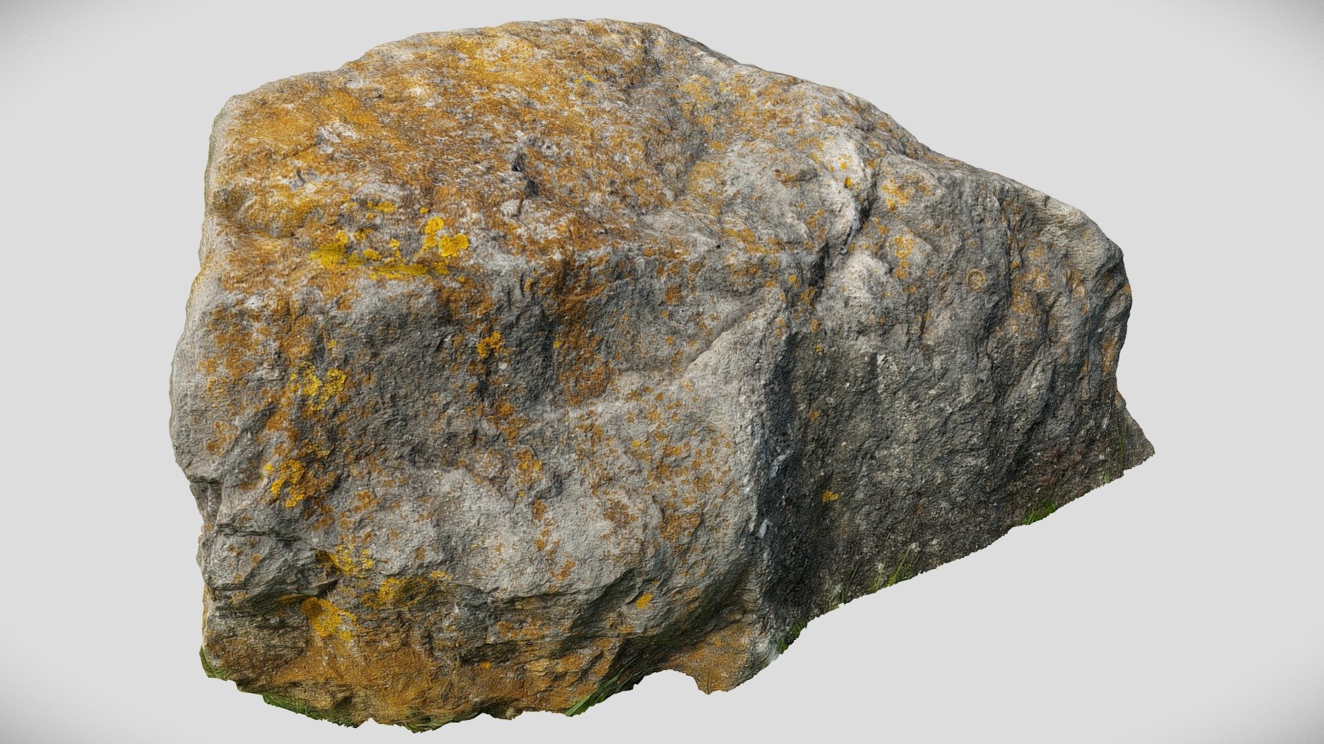 Roadside Boulder (2K)(Photogrammetry)(HQ) - Buy Royalty Free 3D model ...