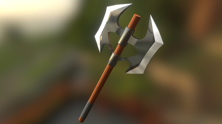 Axe in blender - 3D model by Diego Gaona (@panter117) [a5da52c] - Sketchfab