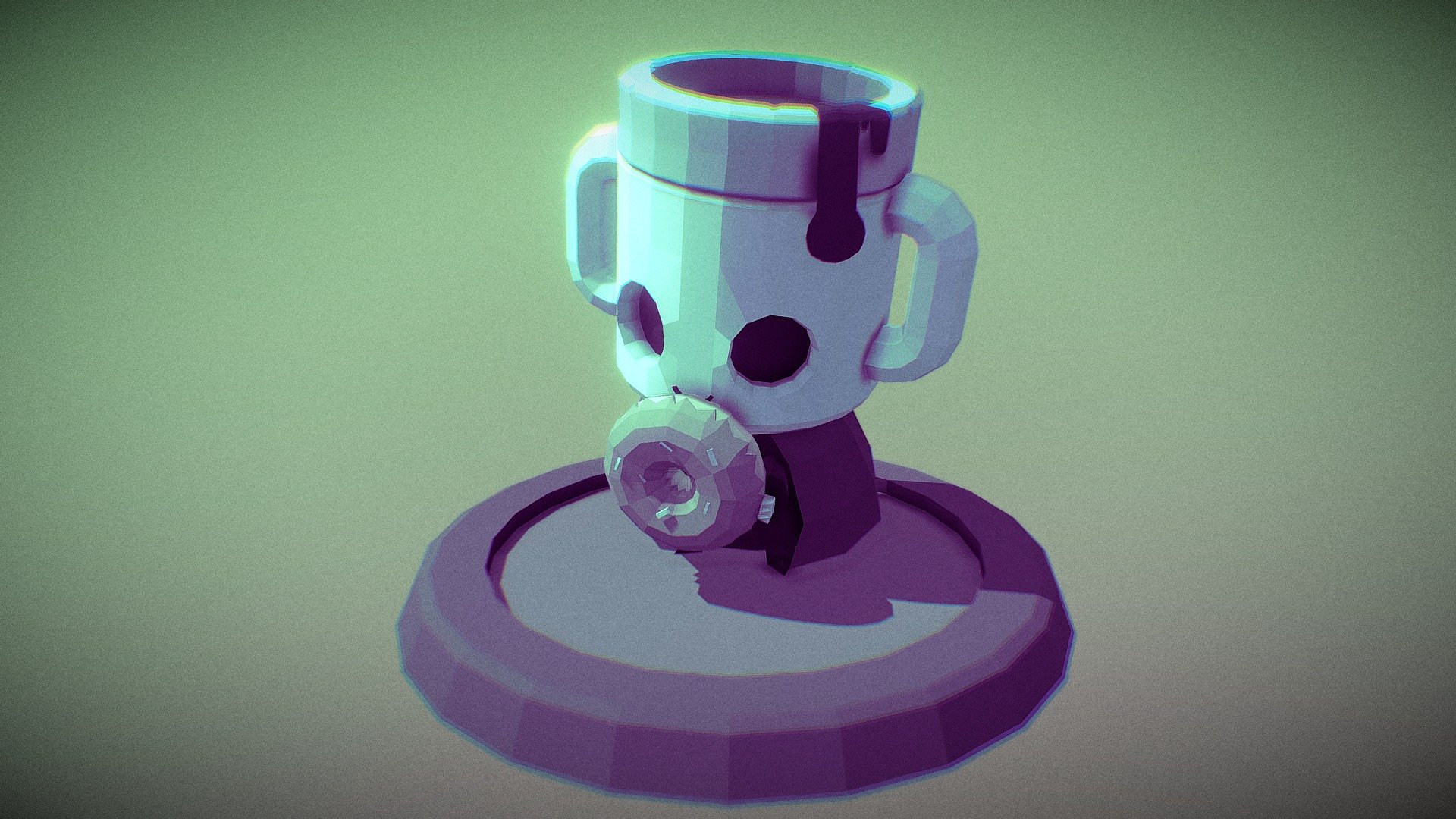 Lady Tea Fan Art - 3D model by carlestenorio [a5da678] - Sketchfab