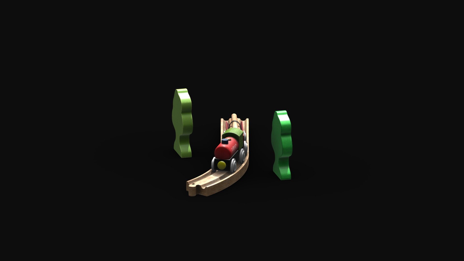 Brio Train Scene - 3D model by Anthony Mair (@amair) [a5dc140] - Sketchfab