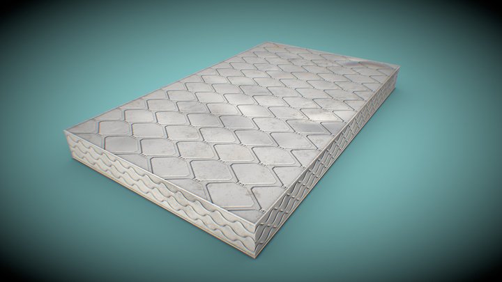 Mattress 3D models - Sketchfab