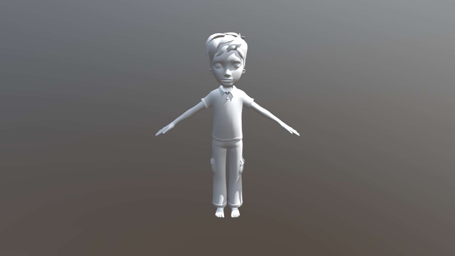 Child#001 - 3D model by Kriz Faerson (@KrizFaerson) [a5e0355] - Sketchfab